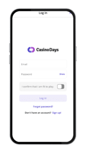 Casino Days Login and Registration